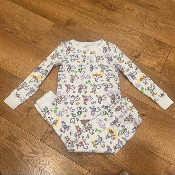 Roller Rabbit LA Monkey pajama set - Size 4 Pajama Sets
